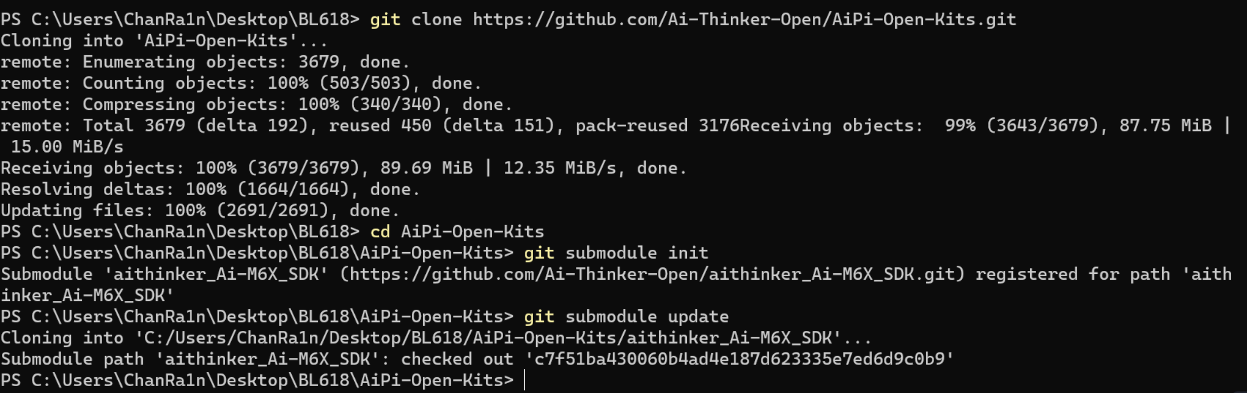 Ai-M61-32S开发环境搭建 BL616/BL618 Windows/Linux - MCU - 我的FPGA